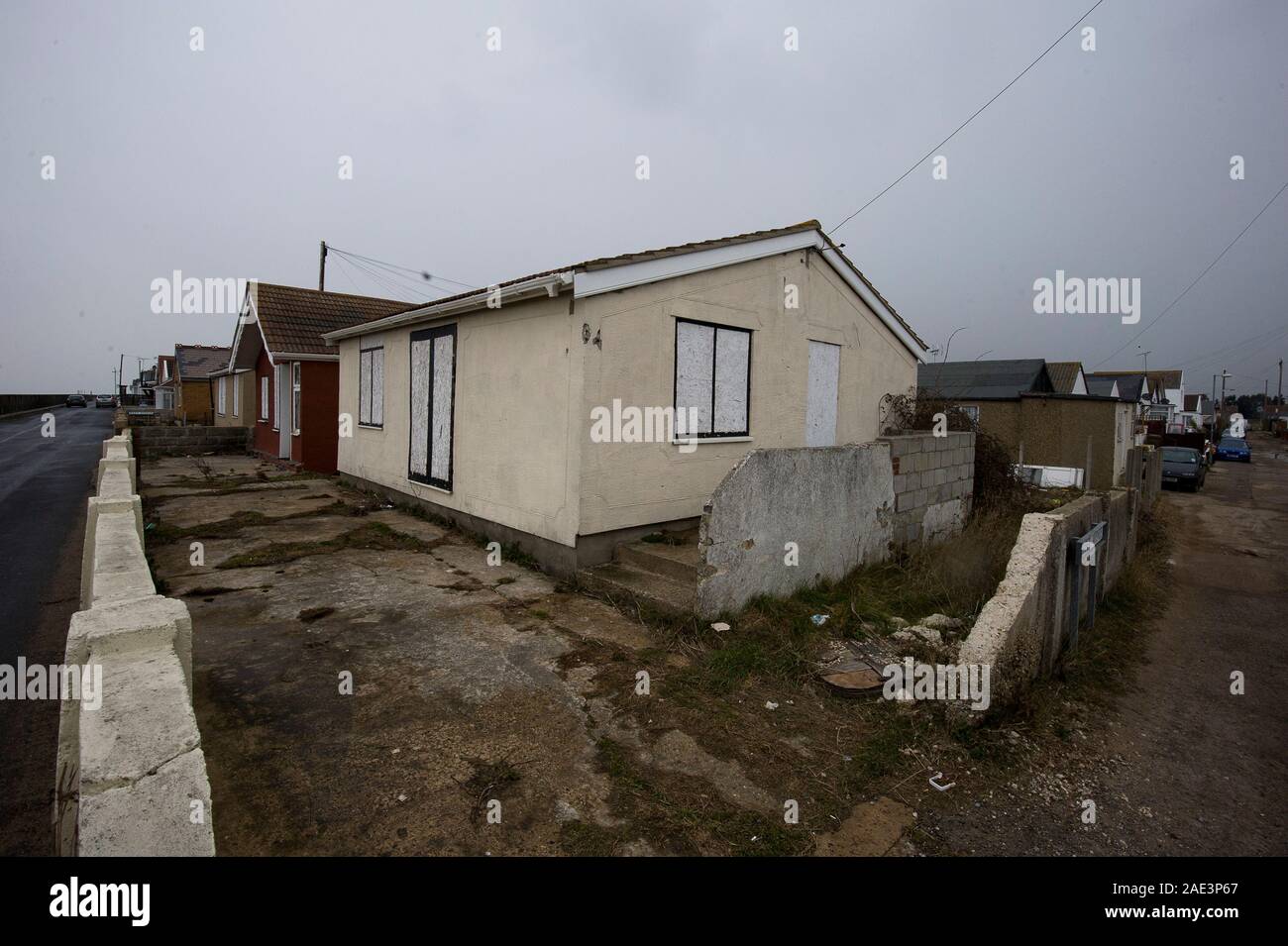 Jaywick, a rundown Essex seaside resort in Tendring near Clacton-on-Sea ...