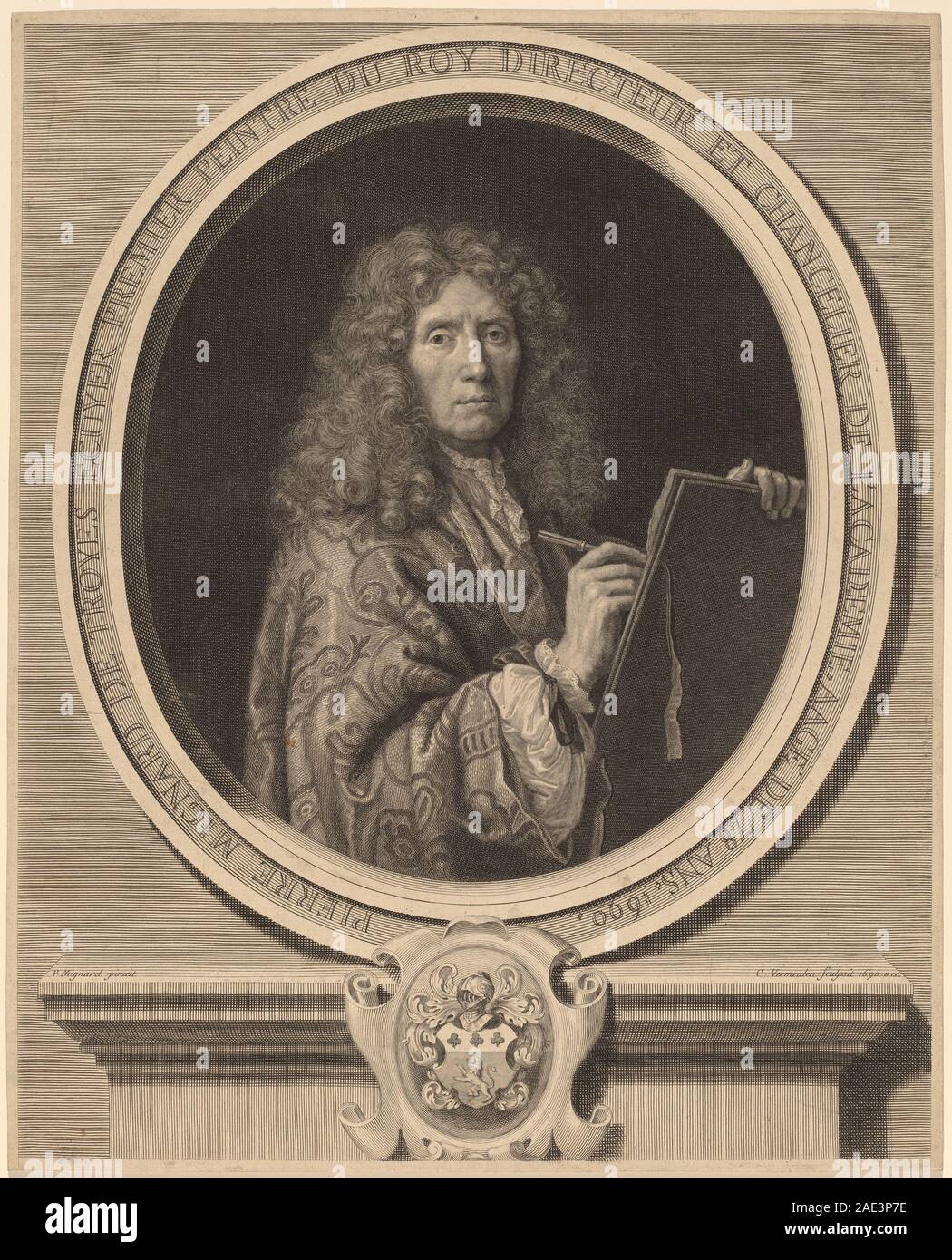 Cornelis vermeulen after pierre mignard i hi-res stock photography and ...