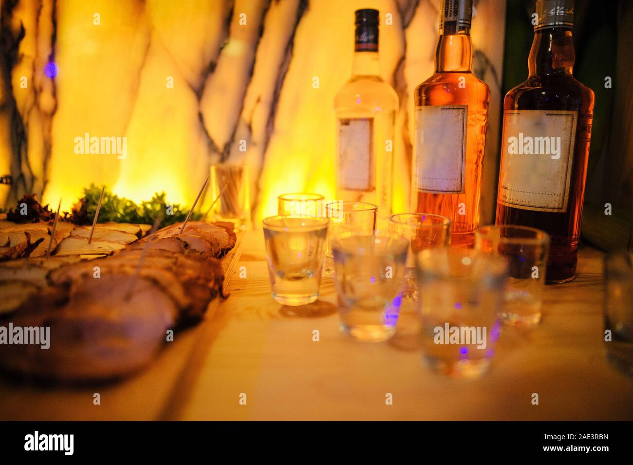 traditional polish rural table with food at the wedding Stock Photo - Alamy