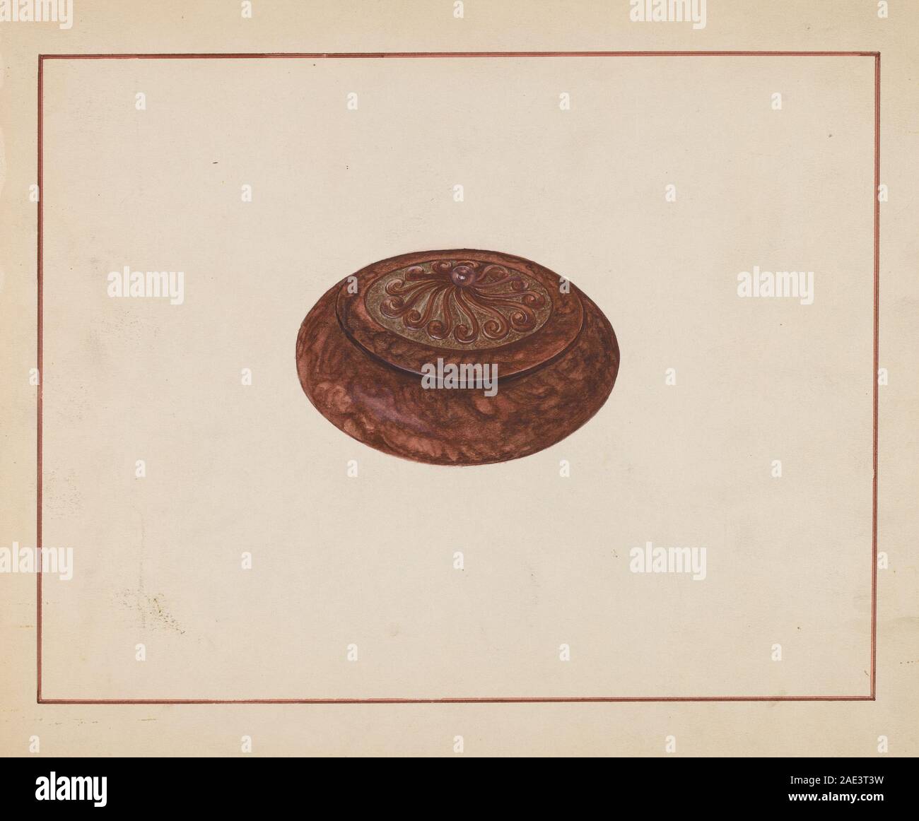 Epaulette Box; 1936date Cornelius Frazier, Epaulette Box, 1936 Stock ...