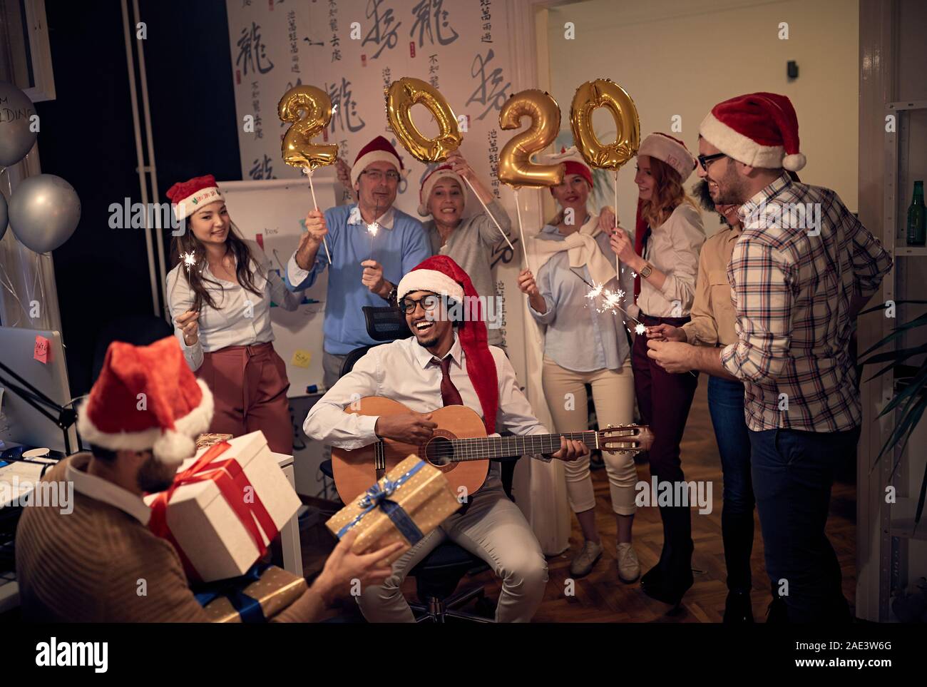Happy 2020 hi-res stock photography and images - Alamy