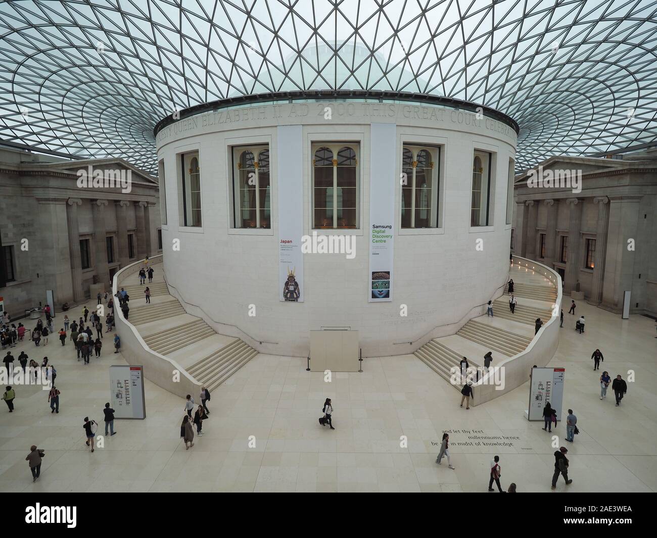 LONDON, UK - CIRCA SEPTEMBER 2019: The Great Court at the British ...