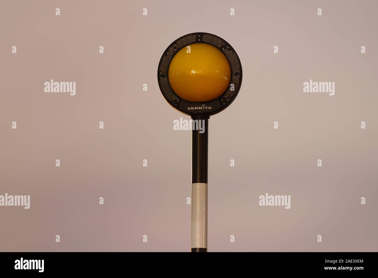 Belisha beacon pedestrian hi-res stock photography and images - Alamy