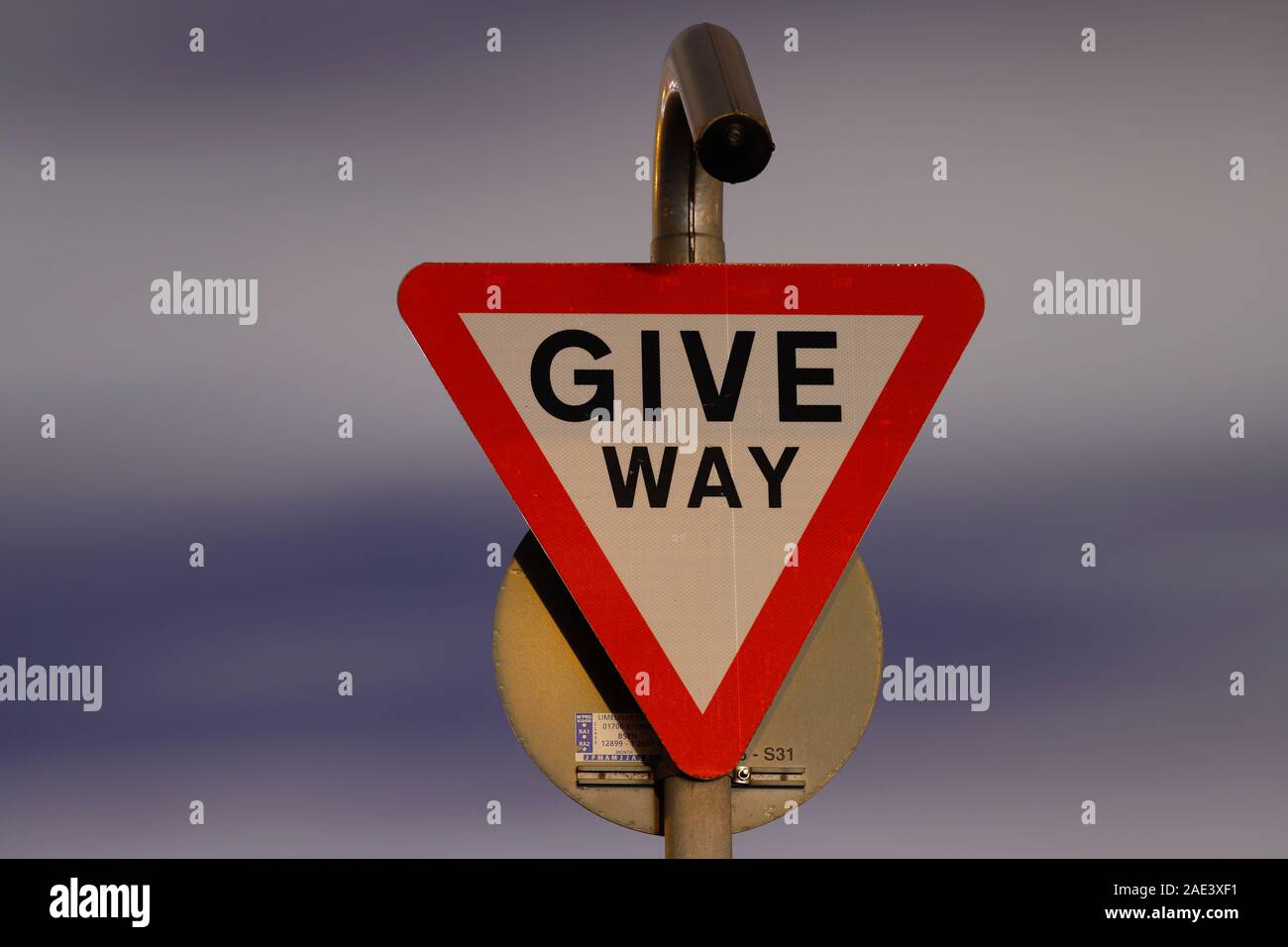 Give Way Sign High Resolution Stock Photography and Images - Alamy
