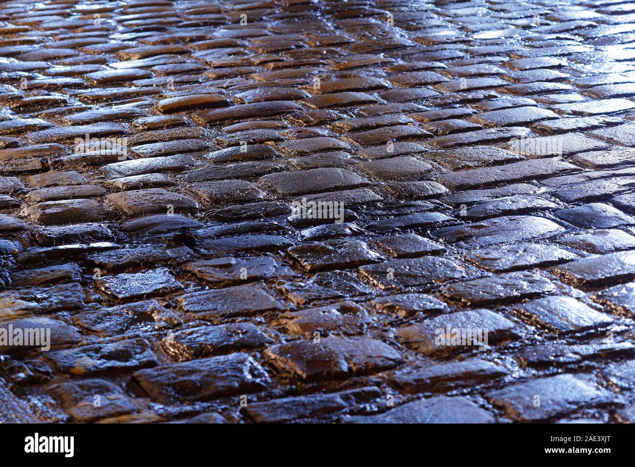 Old setts in road hi-res stock photography and images - Alamy