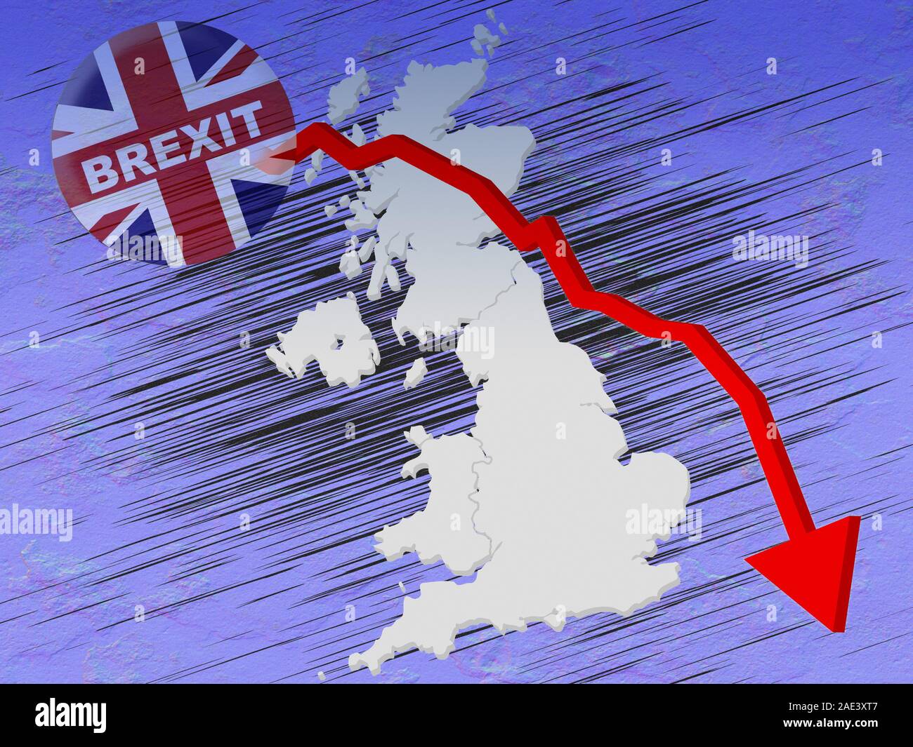 Downward arrow hi-res stock photography and images - Alamy