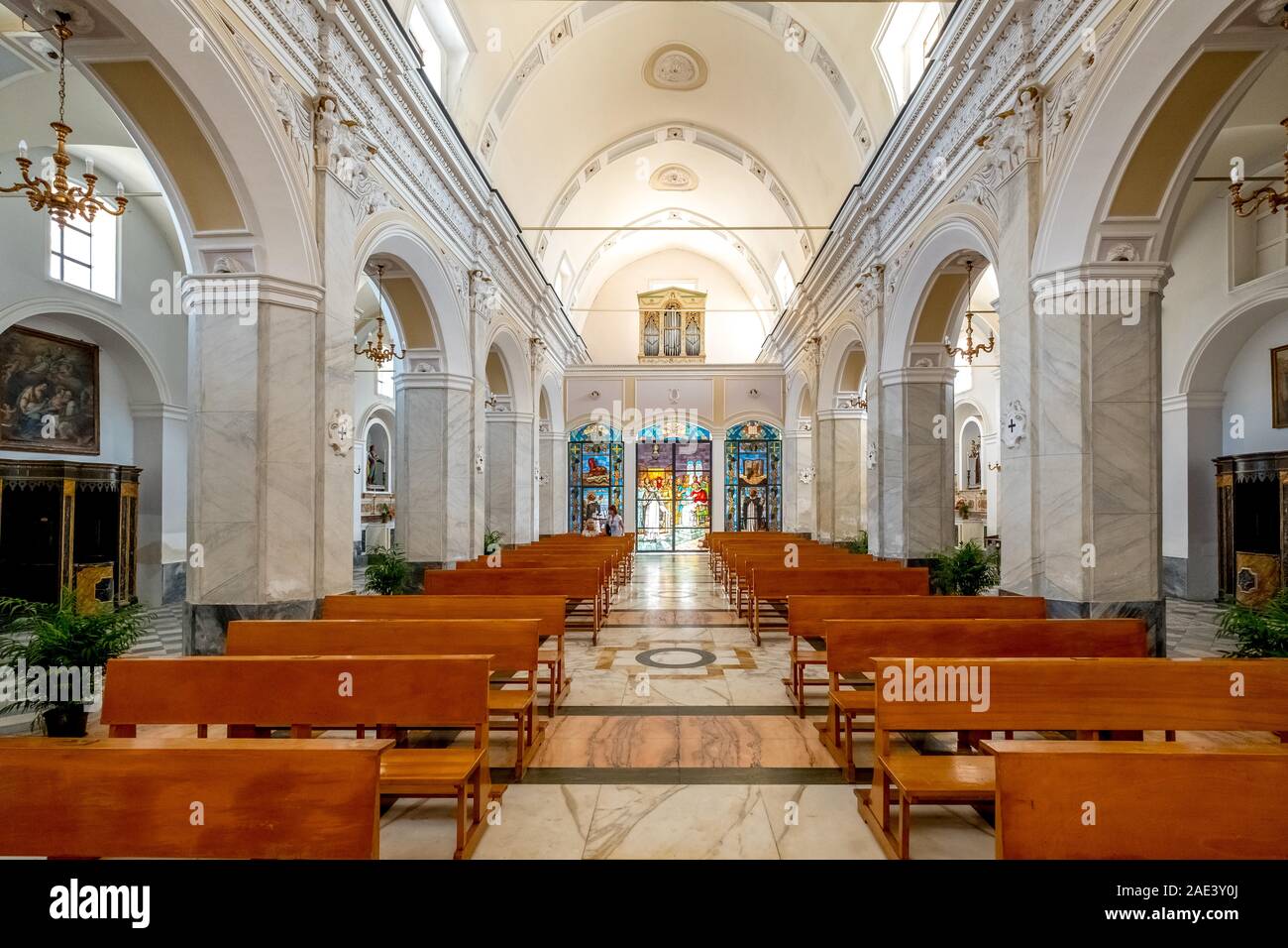 Church Chiesa di San Vincenzo Ferreri, Stromboli, Lipari Islands ...
