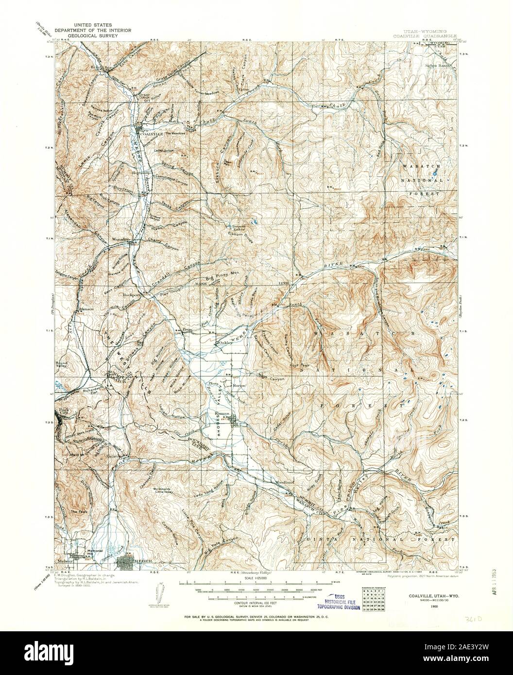 Map of coalville hi-res stock photography and images - Alamy