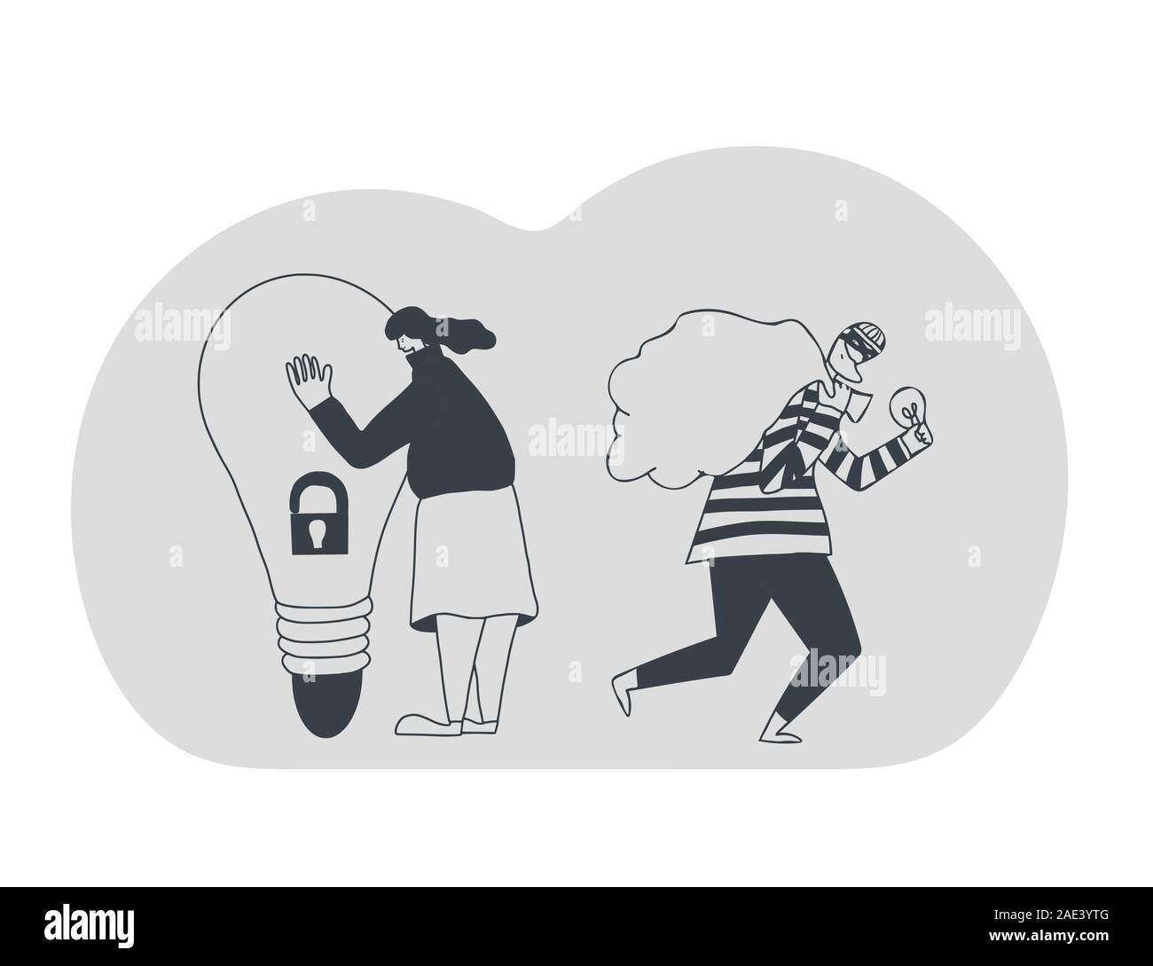 Stop stealing Stock Vector Images - Alamy