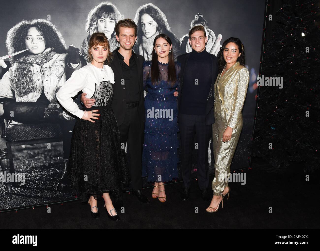 December 5, 2019, Los Angeles, California, USA: (L-R) Imogen Poots, Ben ...