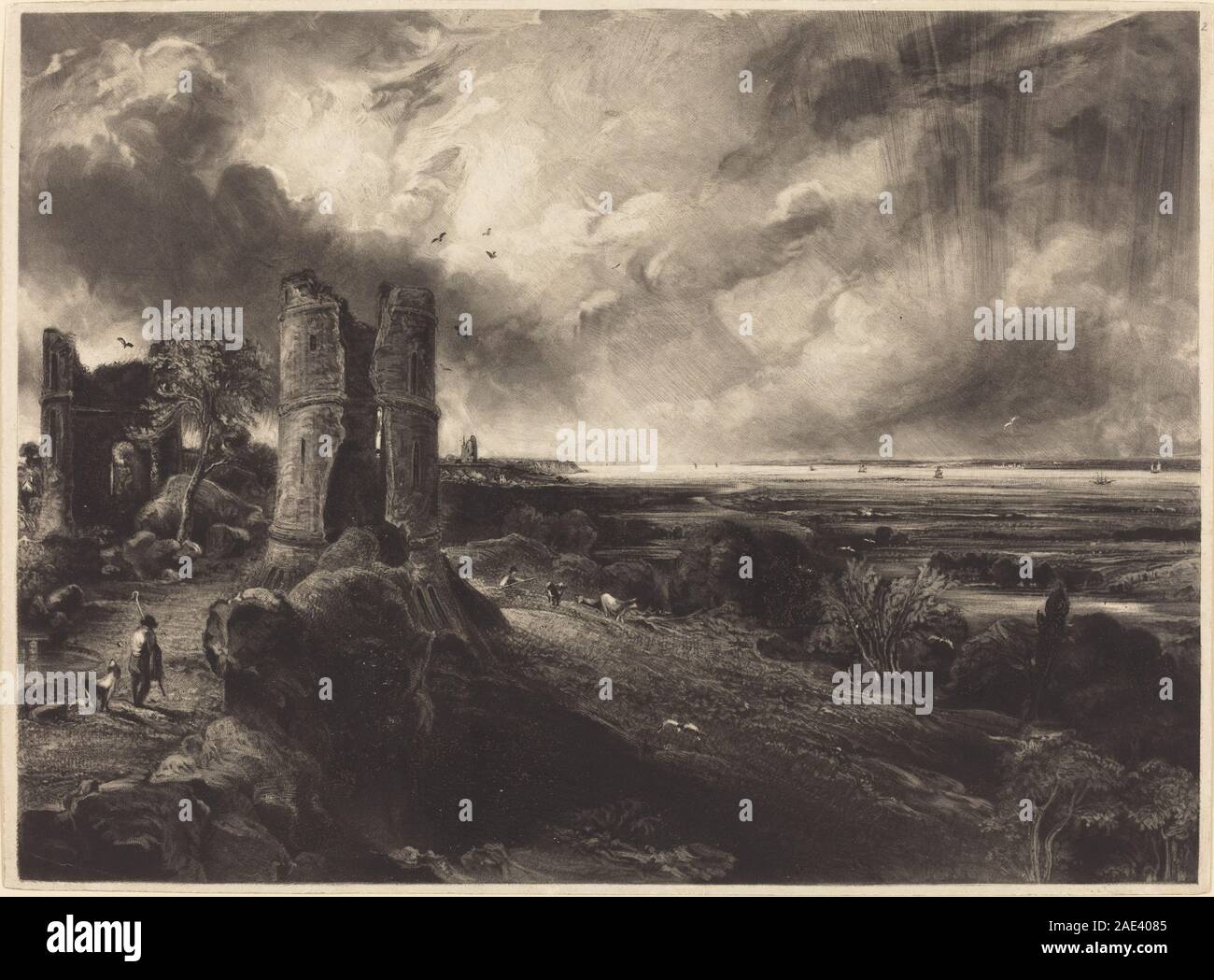 John constable hadleigh castle hi-res stock photography and images - Alamy