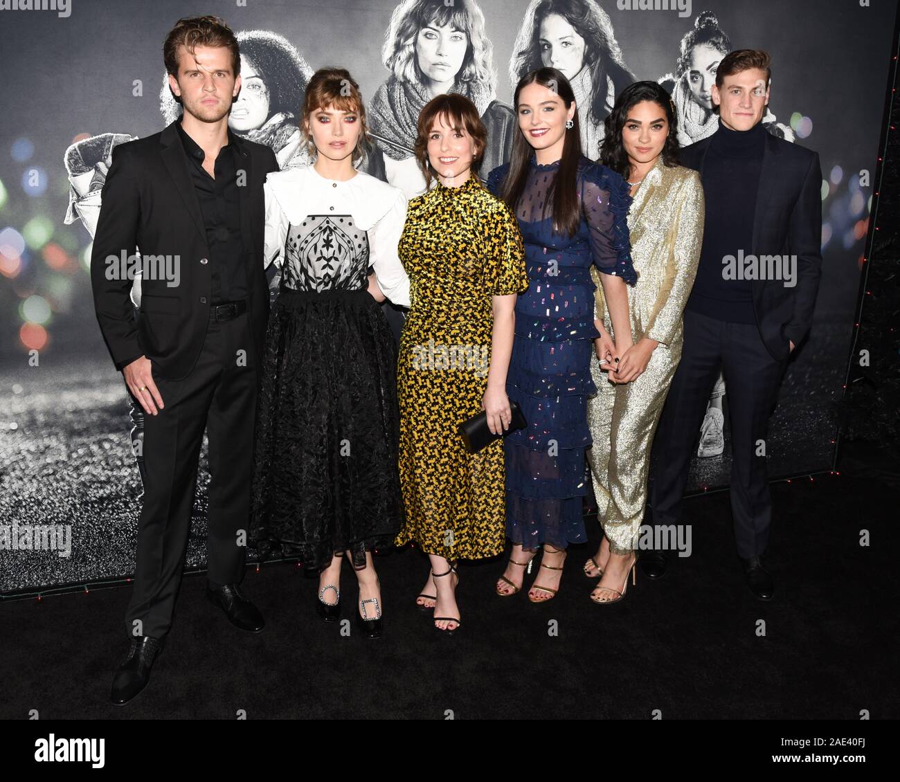 December 5, 2019, Los Angeles, California, USA: (L-R) Ben Black, Imogen ...