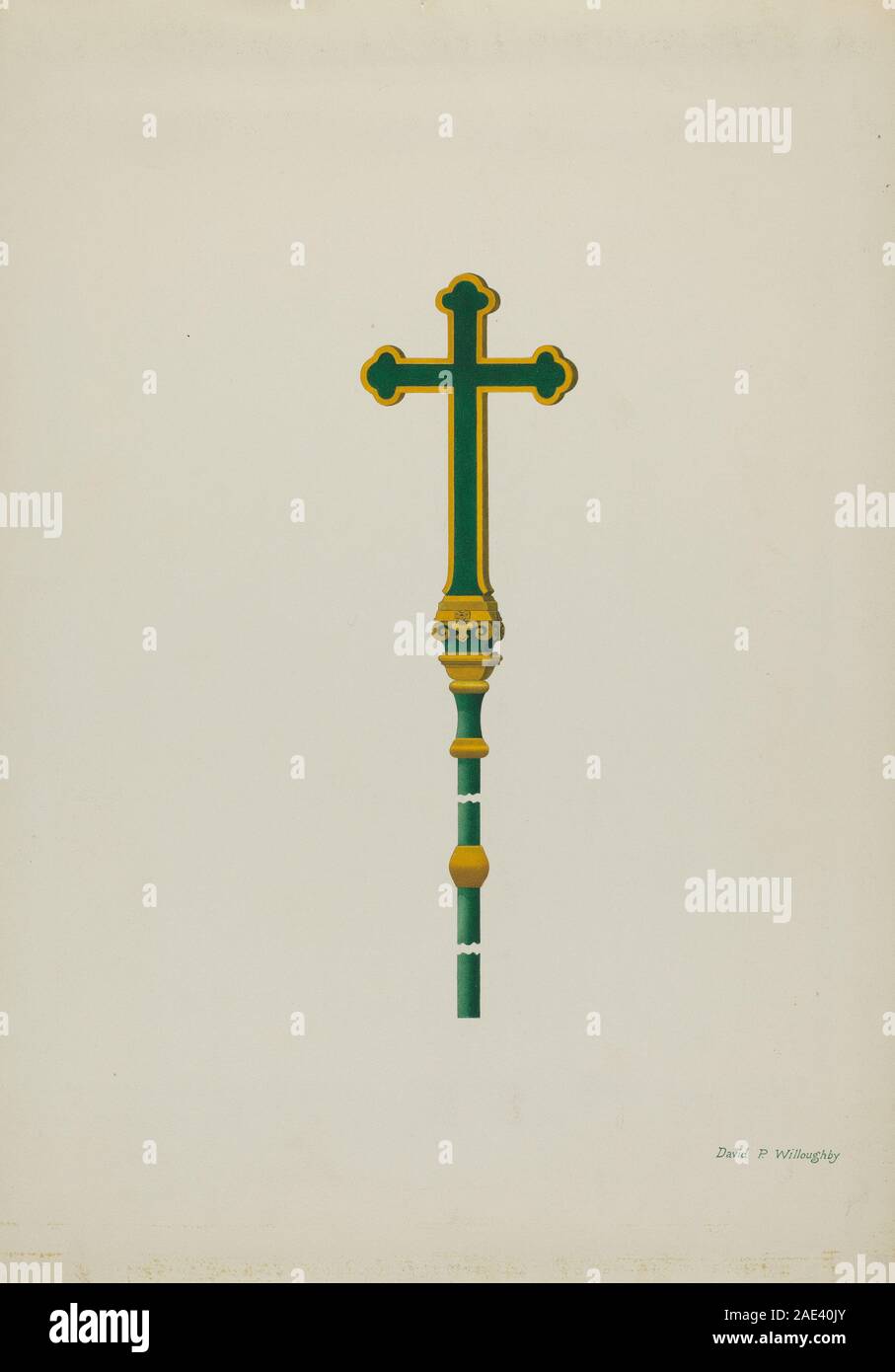 Processional Cross Drawing