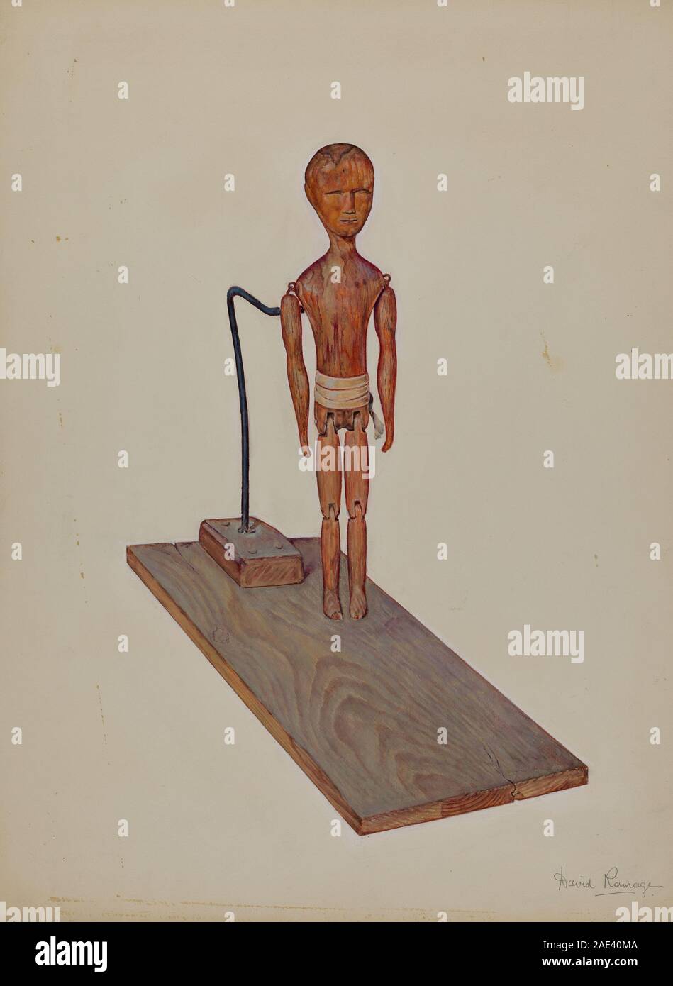 Jigging Figure; circa 1937 date David Ramage, Jigging Figure, c 1937 ...