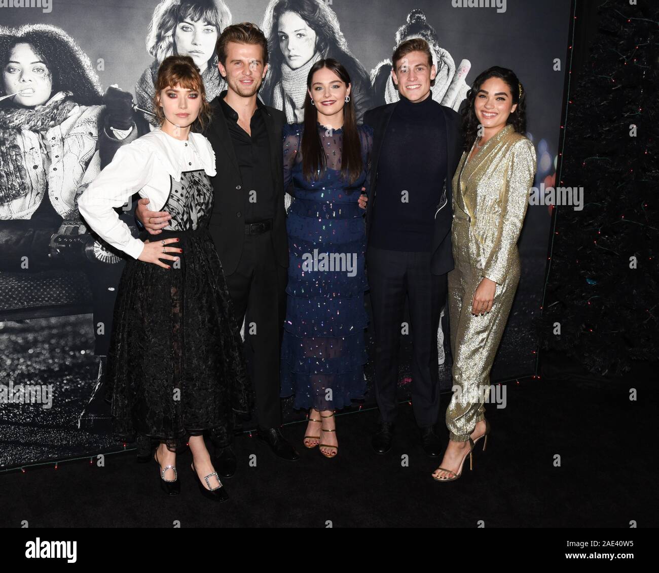 December 5, 2019, Los Angeles, California, USA: (L-R) Imogen Poots, Ben ...