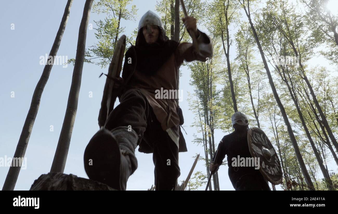 Viking running hi-res stock photography and images - Alamy