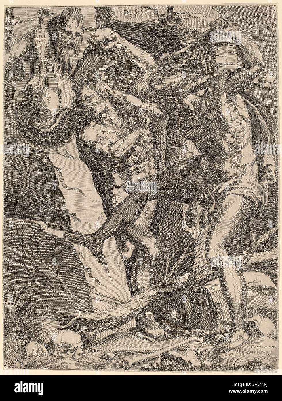 Hercules killing cacus hi-res stock photography and images - Alamy