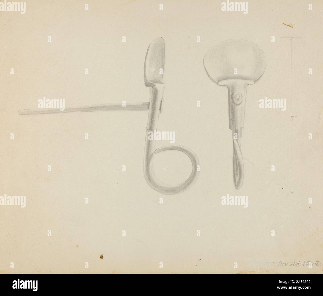 Shutter Dog; circa 1936 date Donald Streeter, Shutter Dog, c 1936 Stock ...