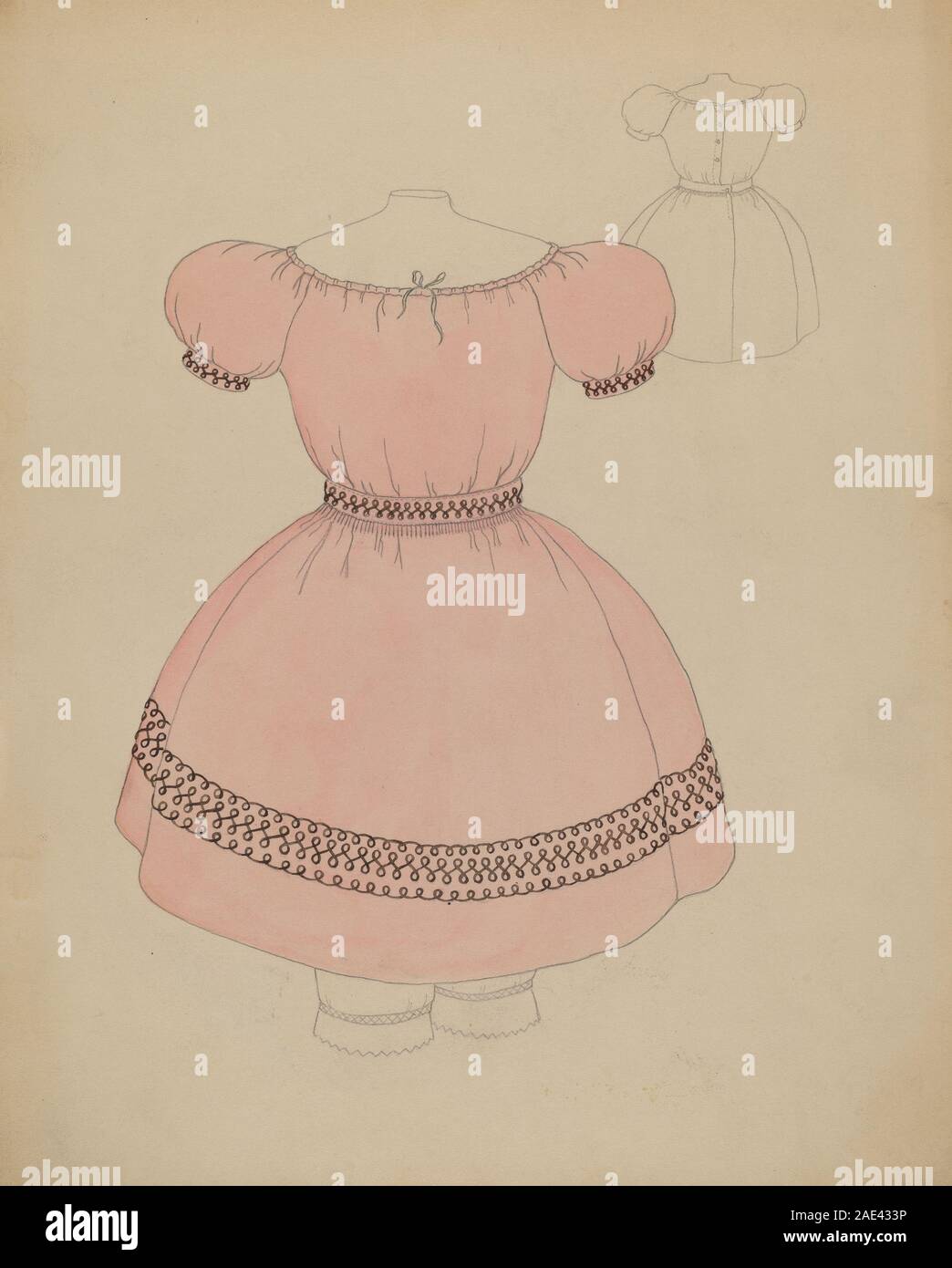 Boy's Dress; c. 1936 Doris Beer, Boy's Dress, c 1936 Stock Photo - Alamy