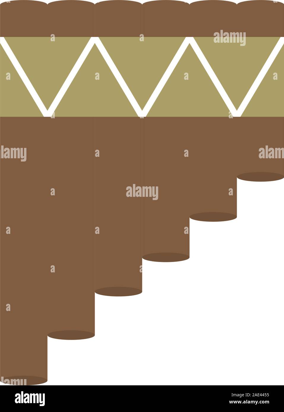 flute musical instrument fill style icon Stock Vector Image & Art - Alamy