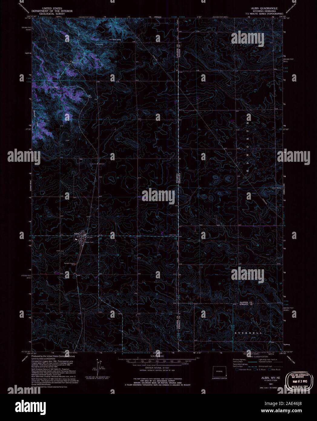 Albin map hi-res stock photography and images - Alamy