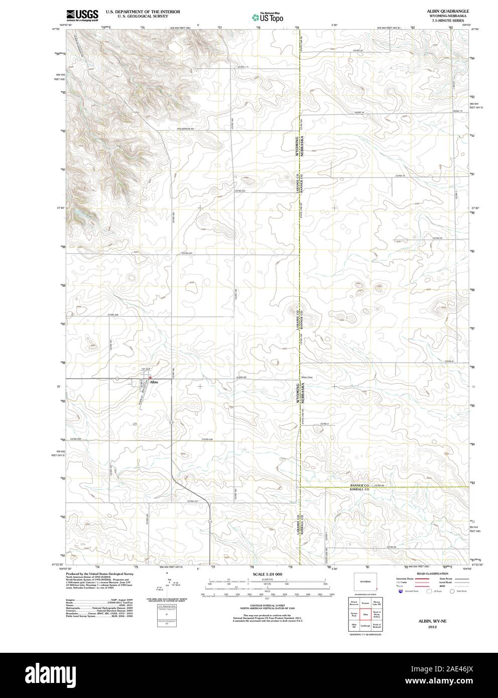 Albin map hi-res stock photography and images - Alamy