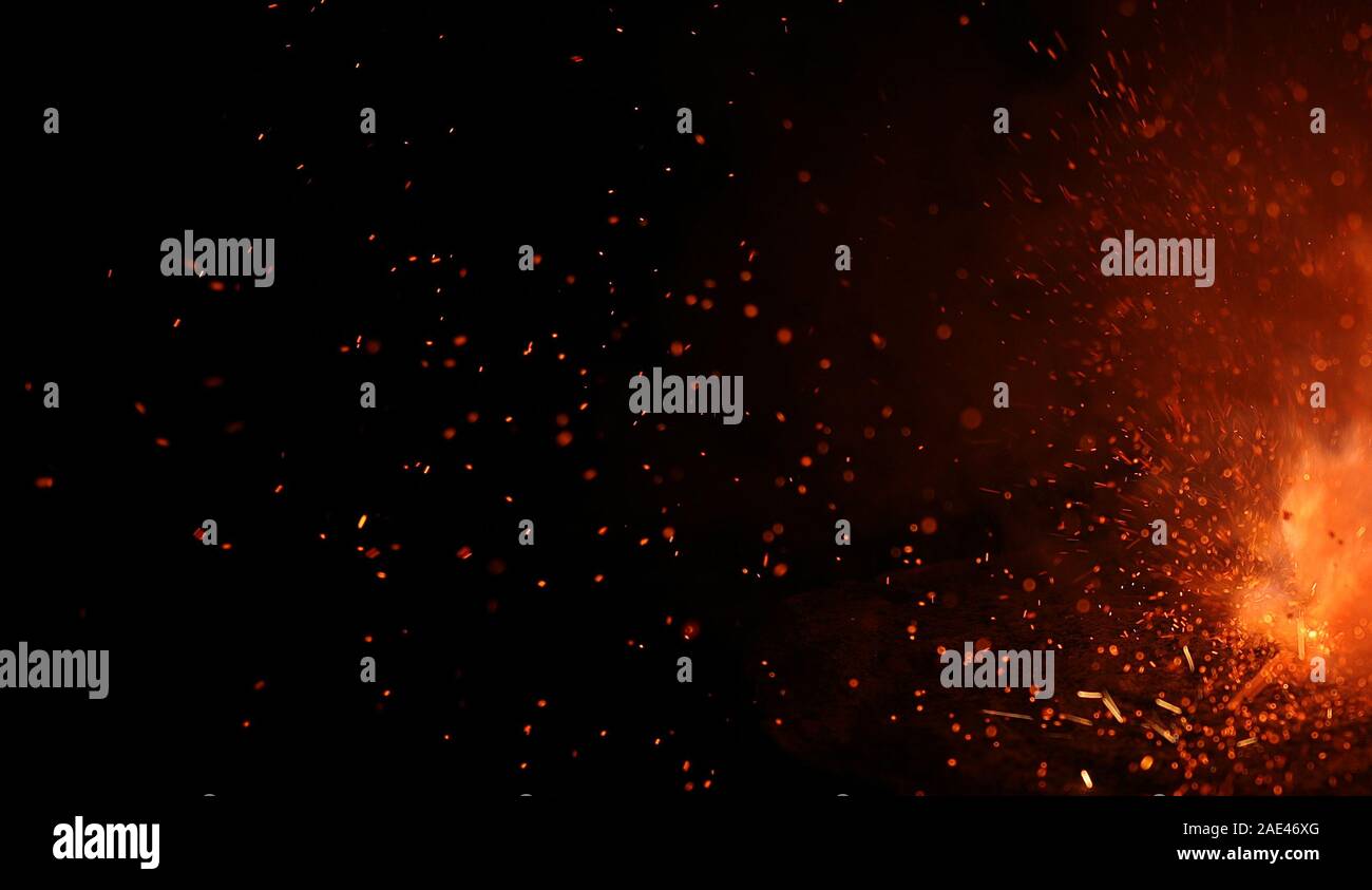 Beautiful Diwali Glowing Firecracker, fire of cracker explosion Stock ...