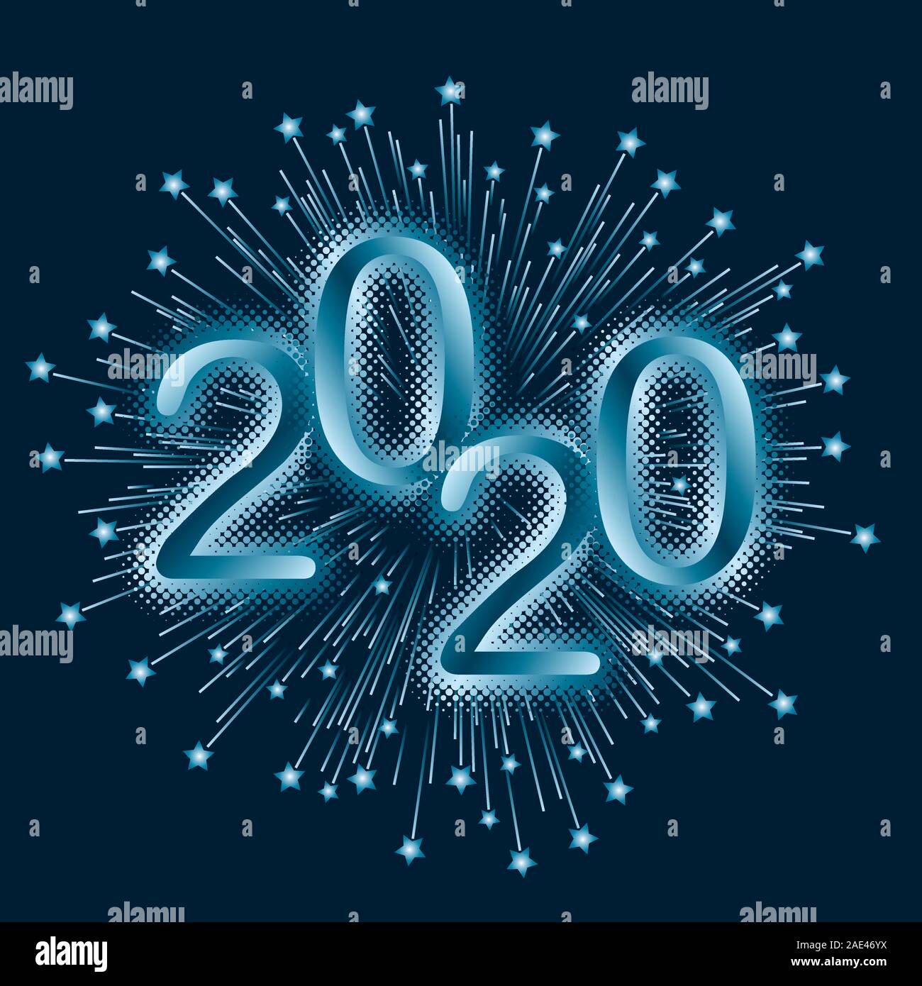 Happy new year 2020 hi-res stock photography and images - Alamy