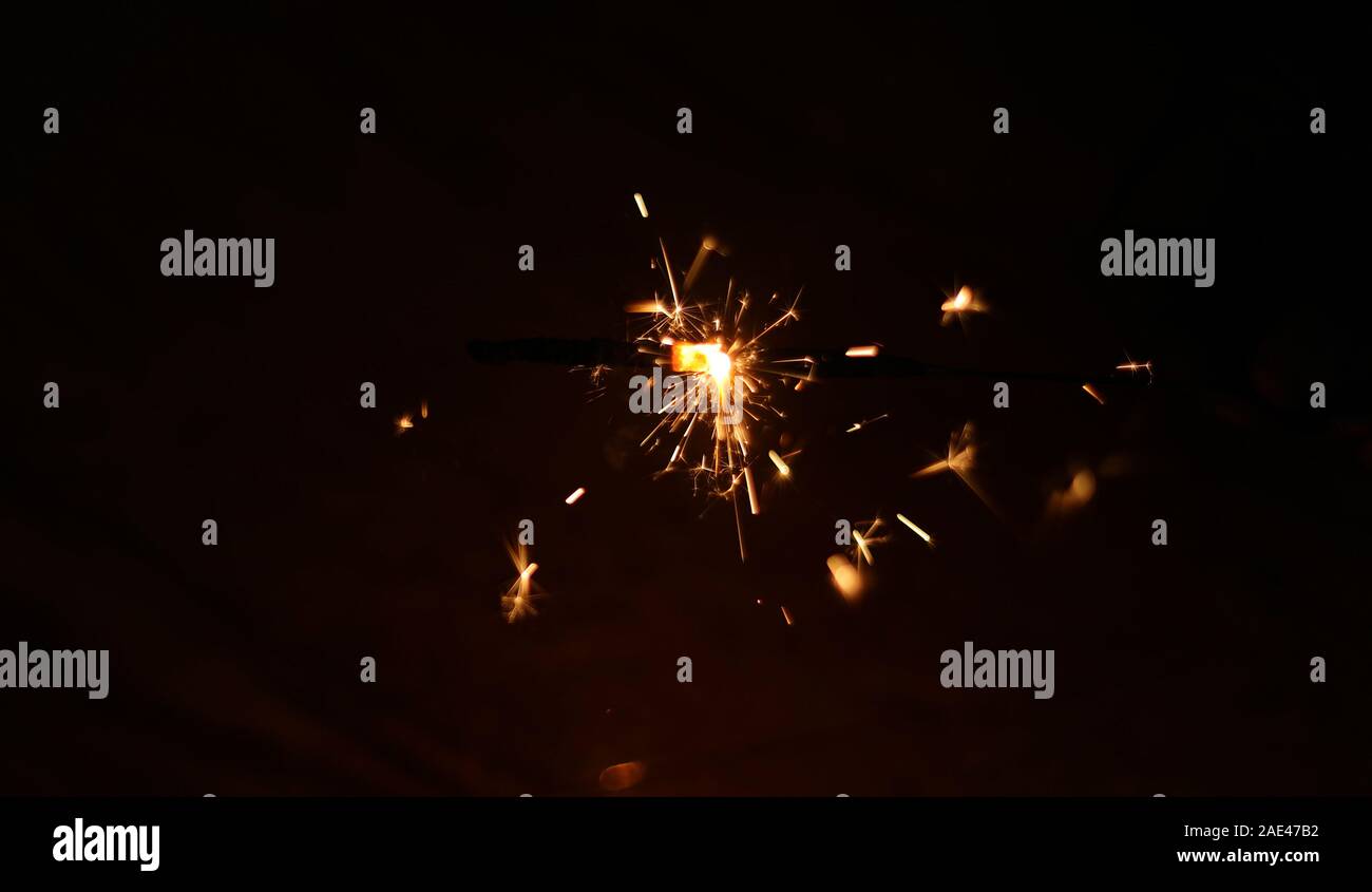 Beautiful Diwali Glowing Firecracker, fire of cracker explosion Stock ...