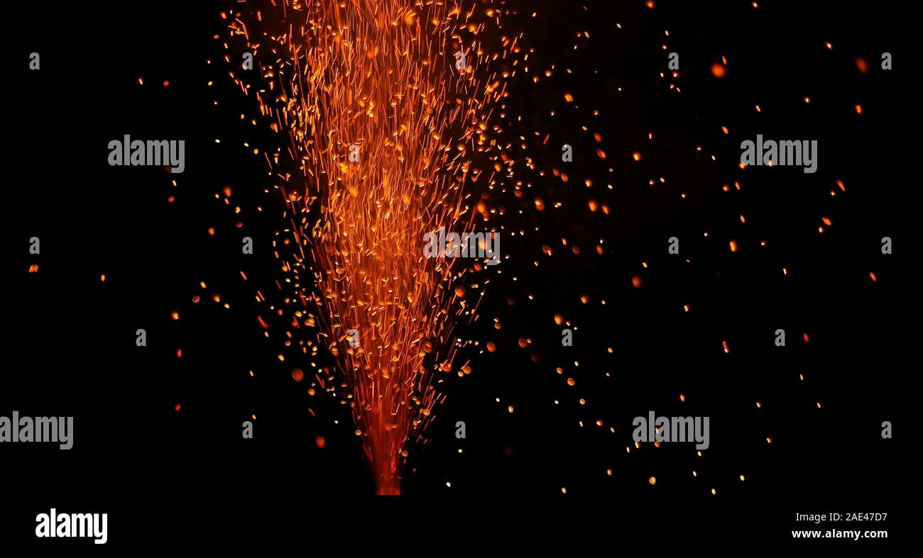 Beautiful Diwali Glowing Firecracker, fire of cracker explosion Stock ...