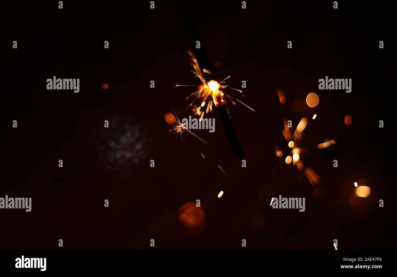 Beautiful Diwali Glowing Firecracker, fire of cracker explosion Stock ...