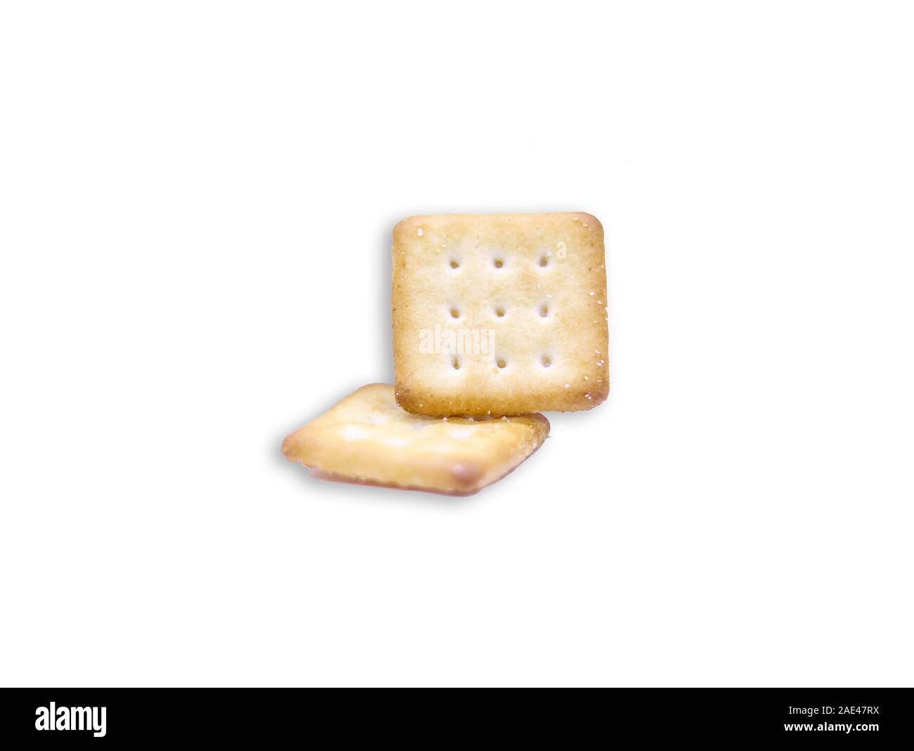 Stack of biscuits isolated on white backgrounds Stock Photo - Alamy