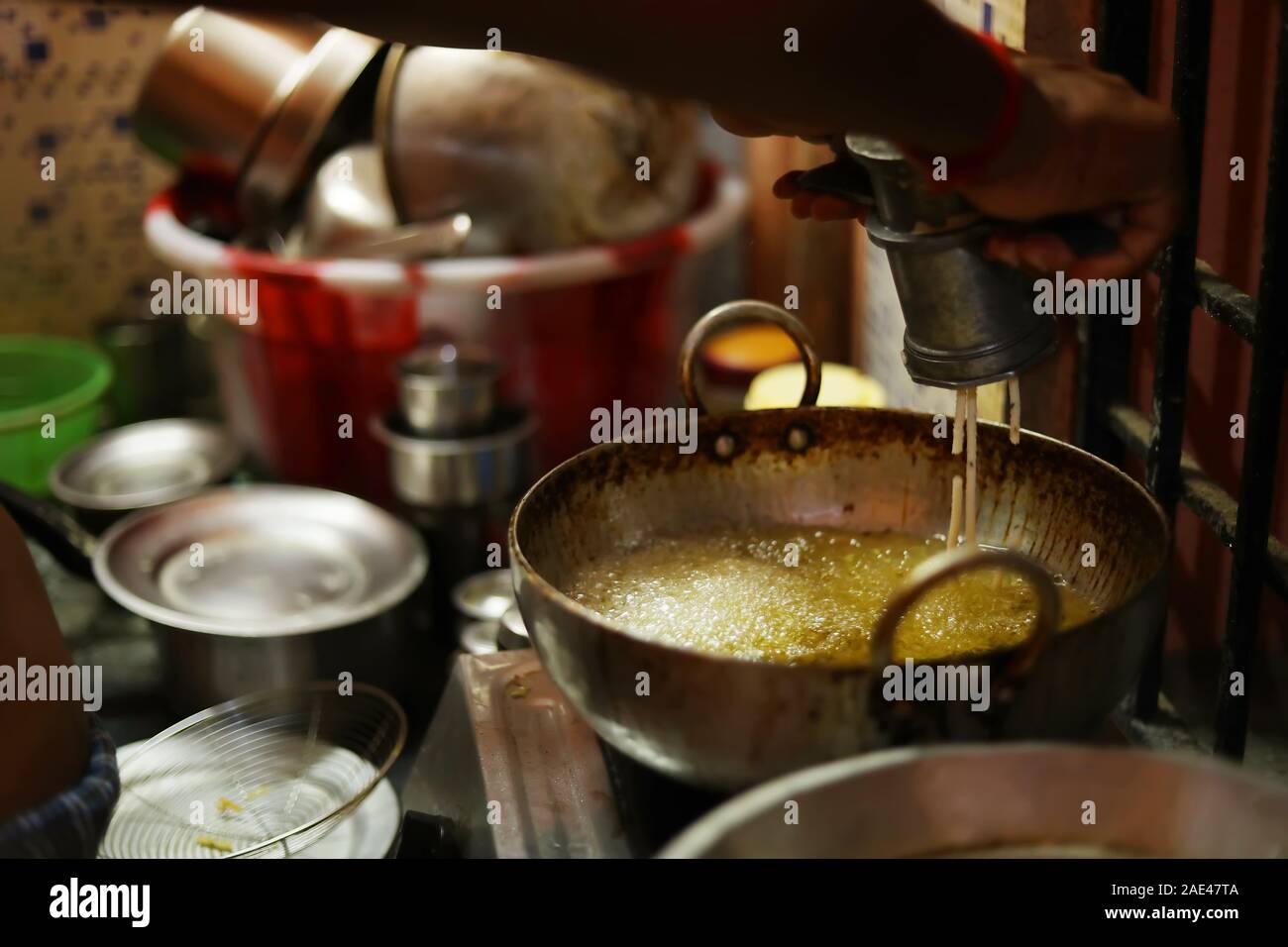 Prepare South Indian Homemade Muruk Diwali Festival Snacks Stock Photo ...
