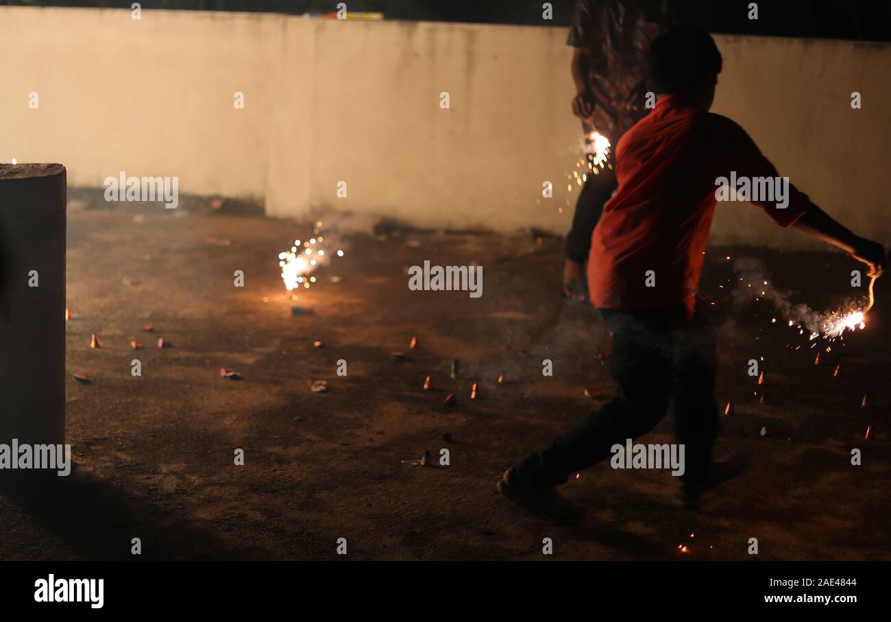 Diwali festival is celebrated in India in October Stock Photo - Alamy