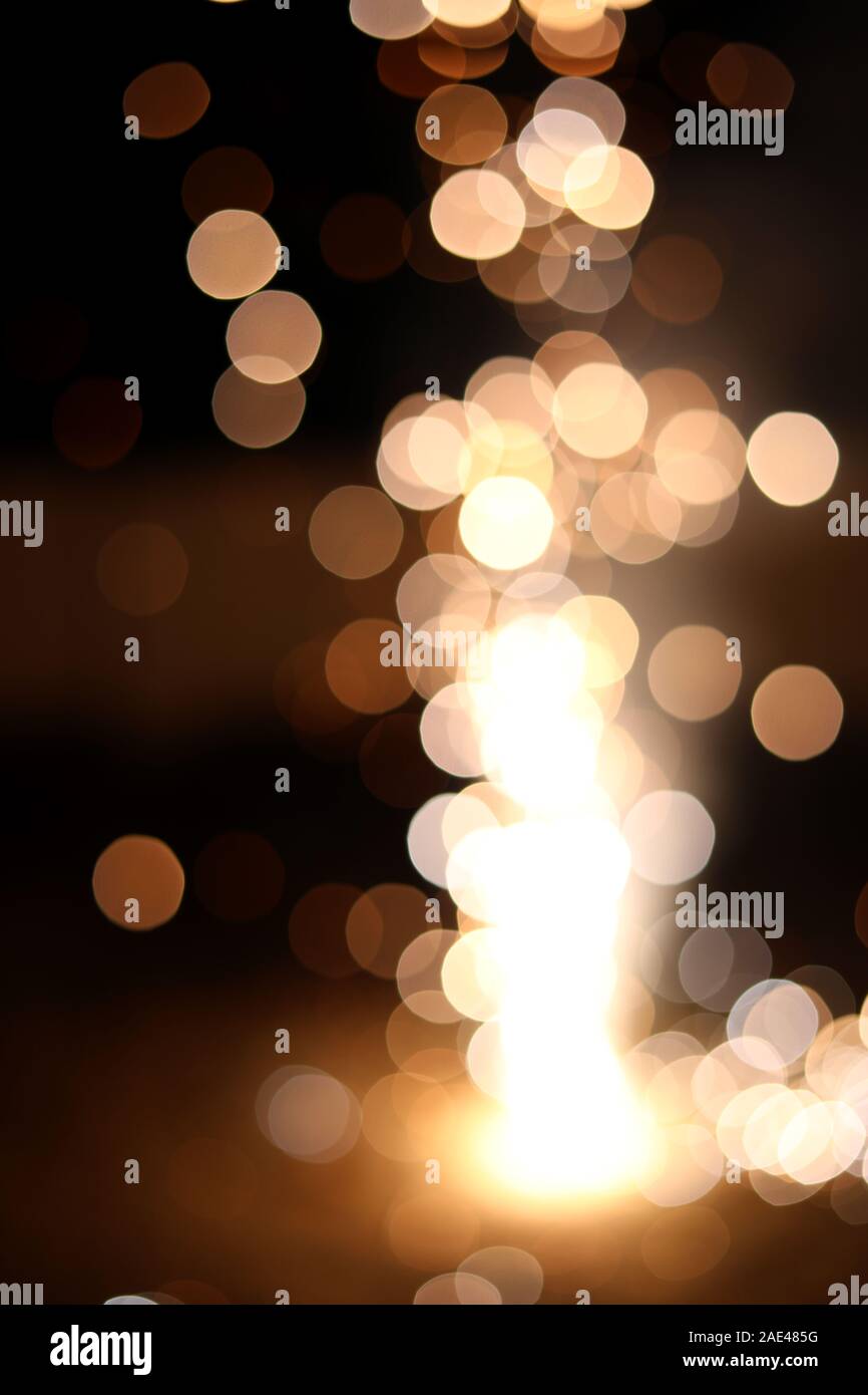 Blurred fireworks bokeh effects, Abstract bokeh background Stock Photo ...