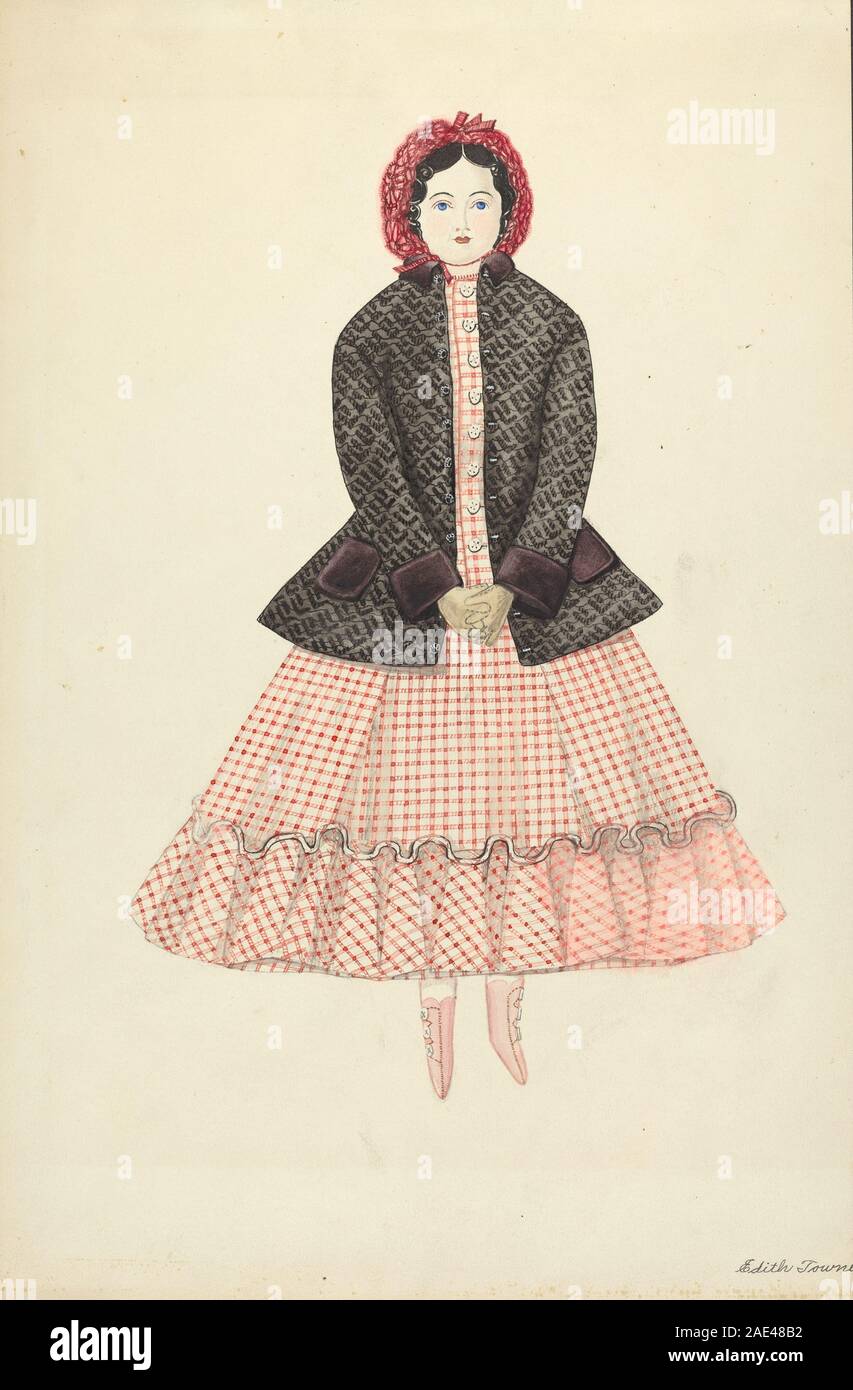 A doll named Flora Richardson created between 1935 and 1942 by Edith ...