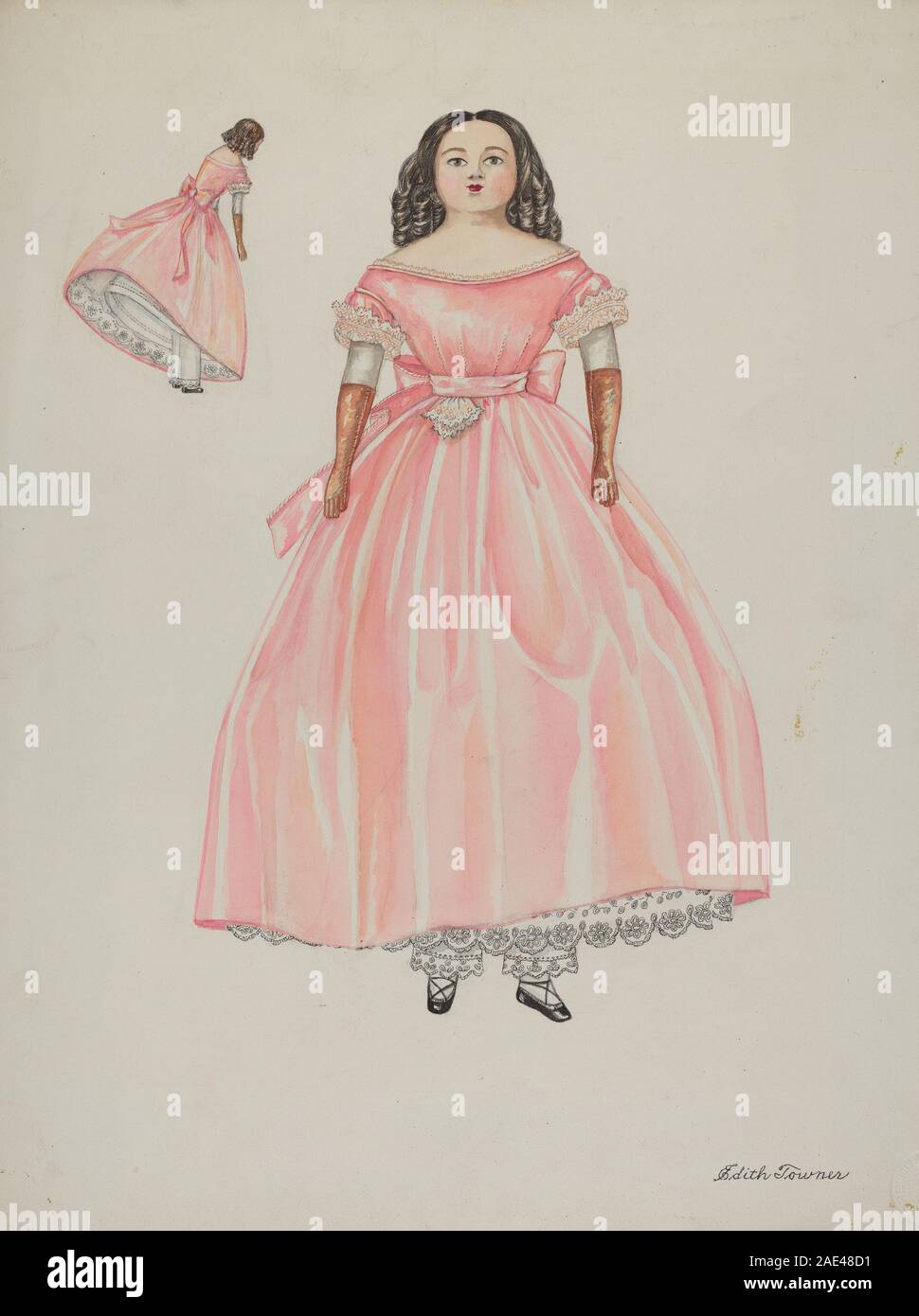 Doll - Sally Taber; c. 1937 Edith Towner, Doll - Sally Taber, c 1937 ...