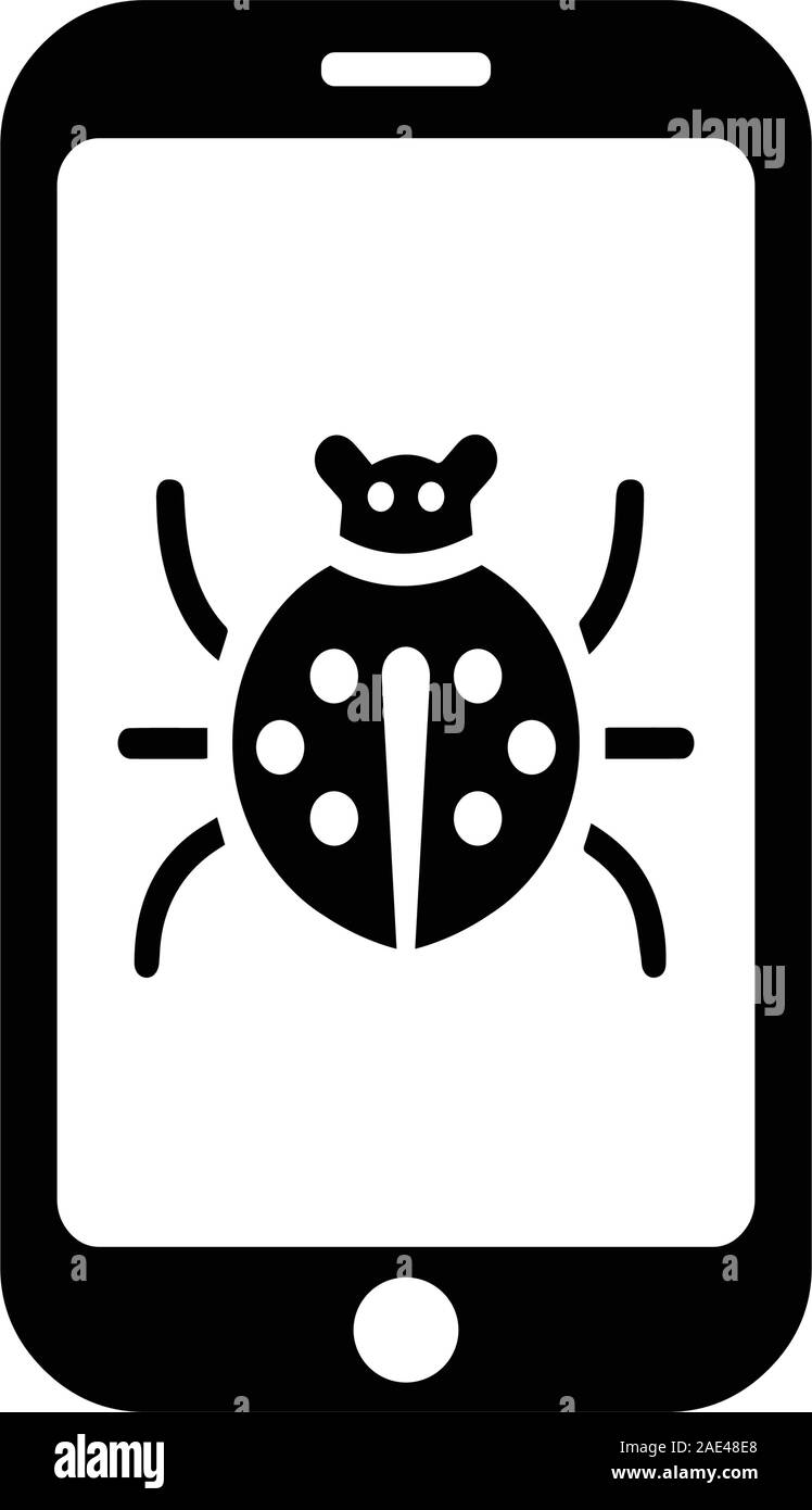 Malware, threat, mobile virus icon Stock Vector Image & Art - Alamy