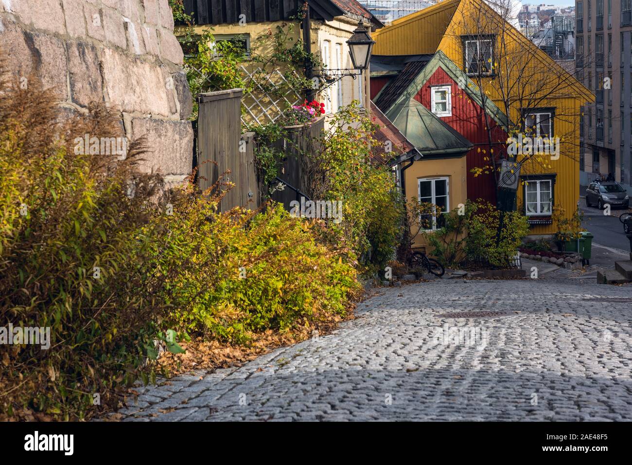 Little red house norway hi-res stock photography and images - Alamy