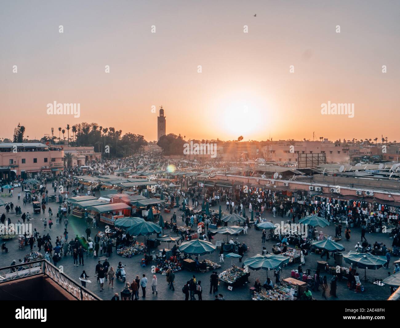 The Main Square In Marrakesh Marrakech High Resolution Stock ...