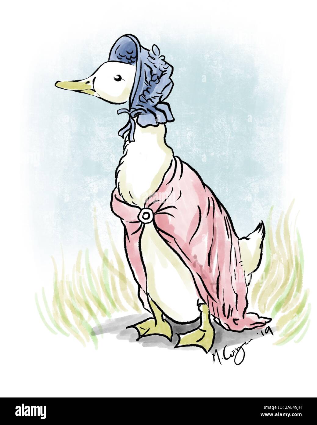 Cartoon Animals Hand Drawn High Resolution Stock Photography and Images ...