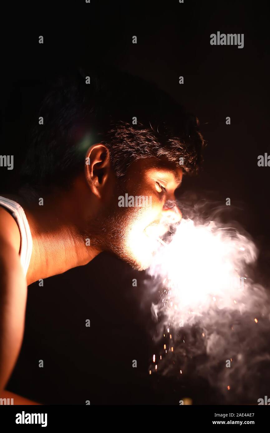 Fire crackers in dark hi-res stock photography and images - Alamy