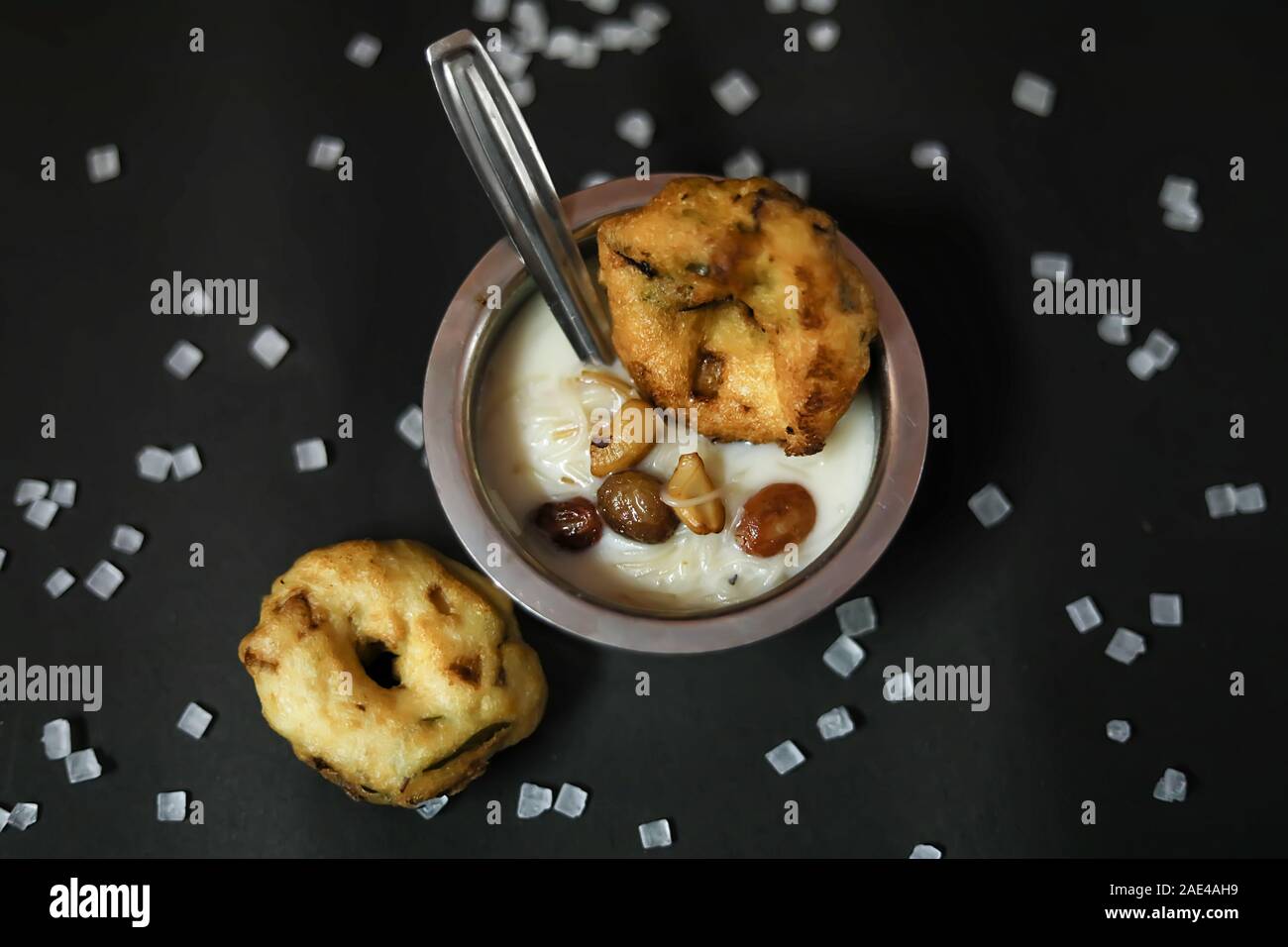 Semiya payasam (Mithai) Kerala,Sweet seviyan kheer or Payasam with vada ...