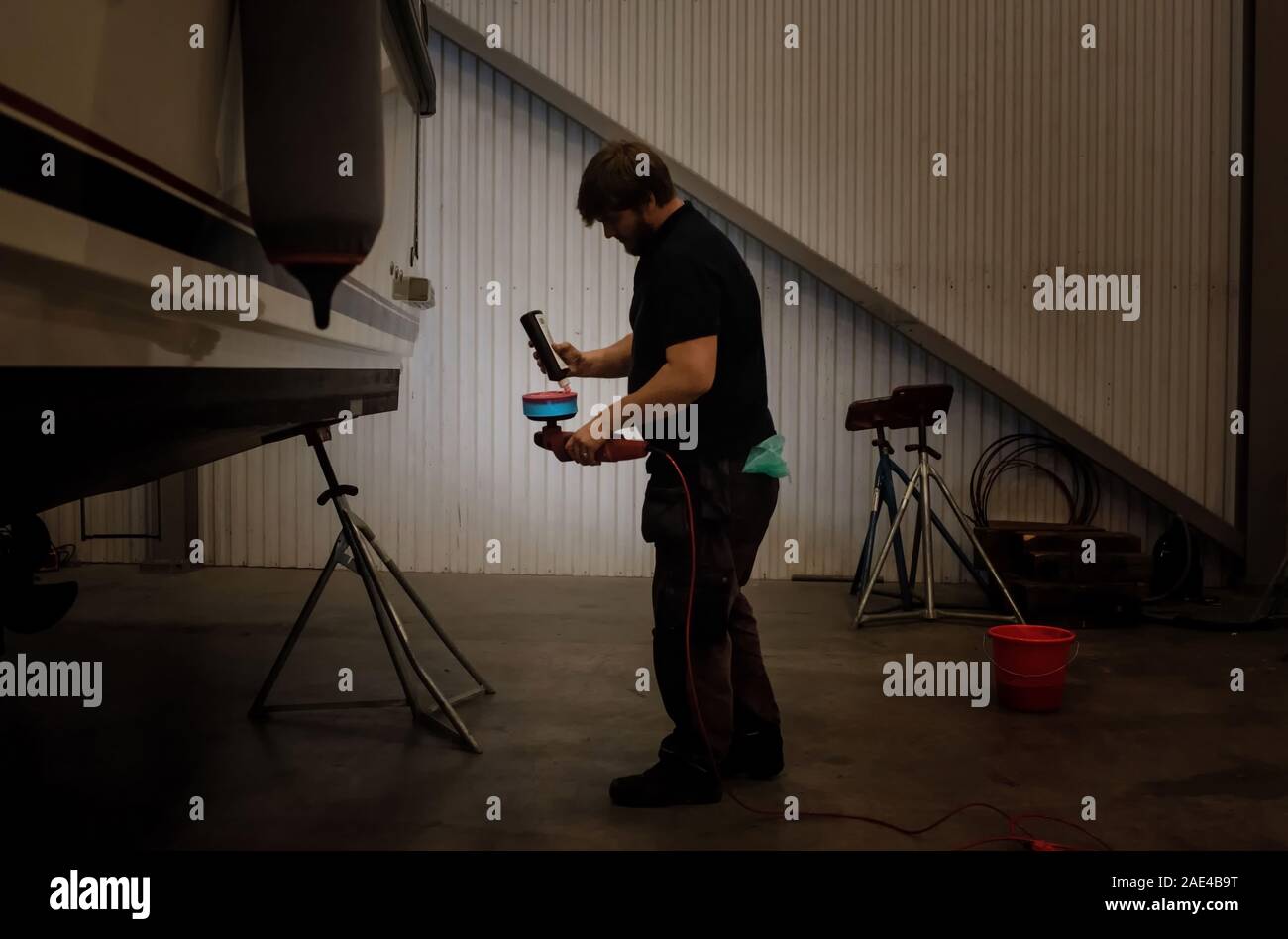 Marine workshop hi-res stock photography and images - Alamy