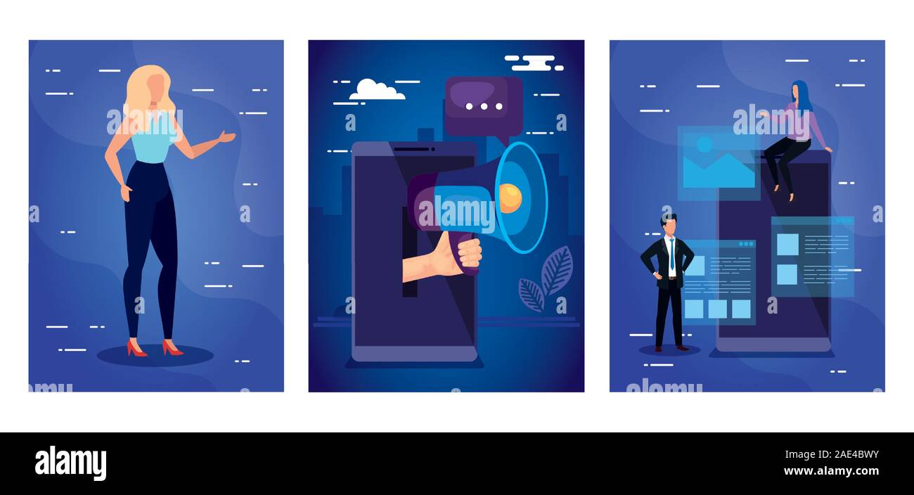 Girls smartphone Stock Vector Images - Alamy
