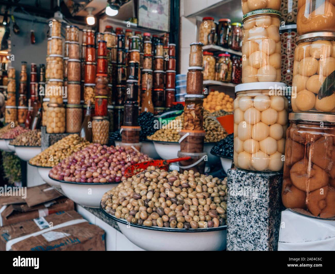 Traditional Food in Marrakech, Morocco Stock Photo - Alamy