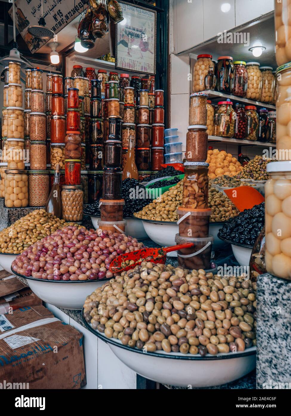 Traditional Food in Marrakech, Morocco Stock Photo - Alamy