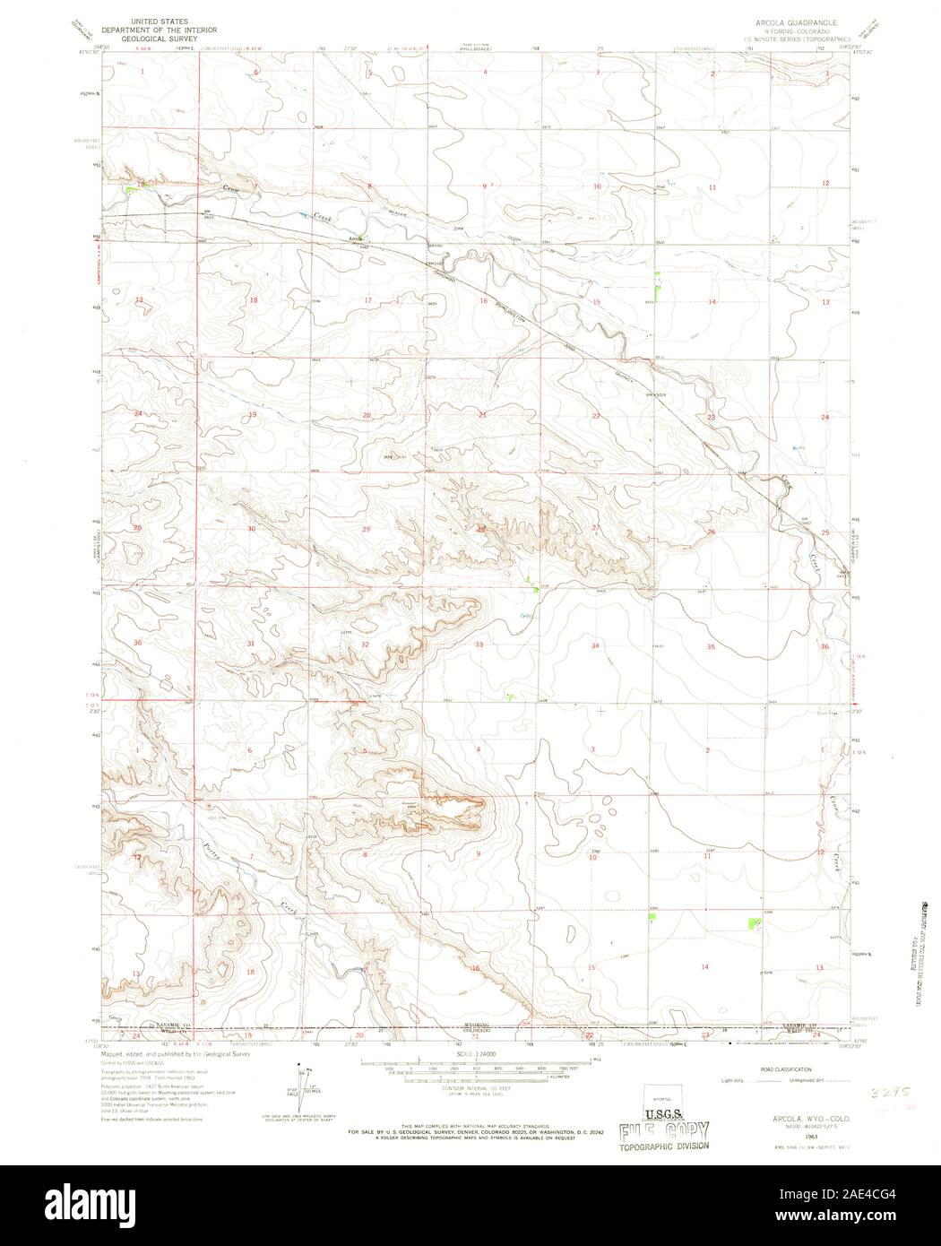 Map of arcola hi-res stock photography and images - Alamy