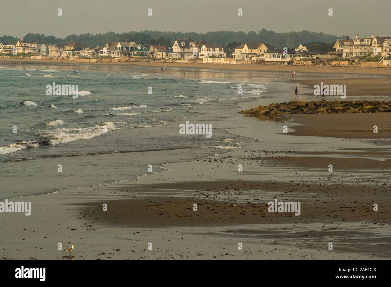 Hampton Beach on New Hampshire's seacoast is a popular spot in the ...