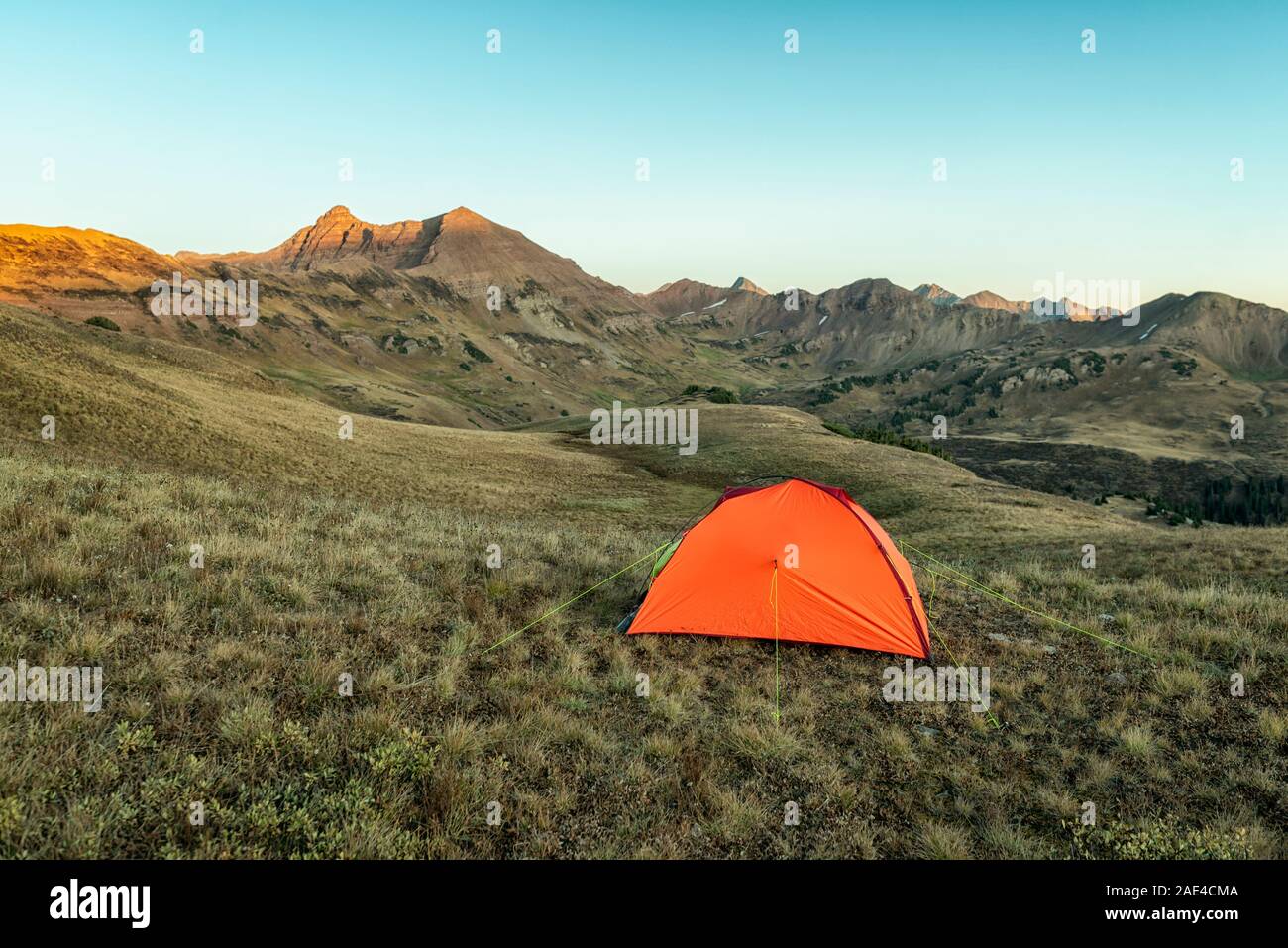 Camping in the Maroon Bells-Snowmass Wilderness Stock Photo - Alamy